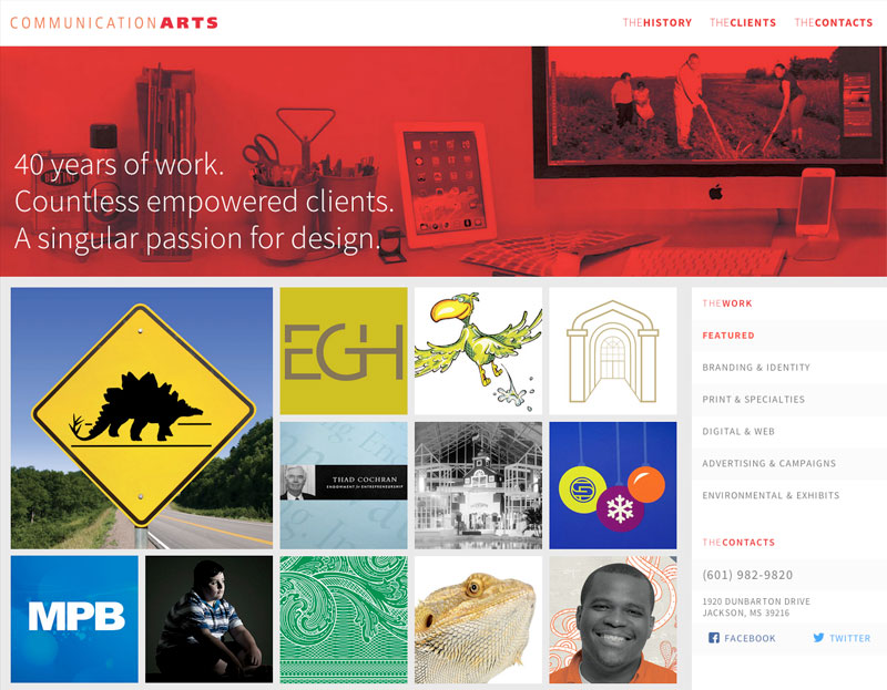 Communication Arts Co. :: Graphic Design Studio :: Jackson, MS